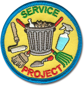 Service Project Badge – Master Clubs