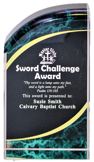 Sword Challenge Award - email with inscription required – Master Clubs